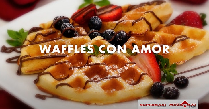 Waffles con amor