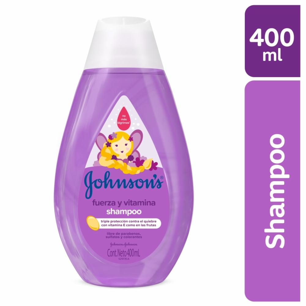 Shampoo Bebé Fuerza Y Vitamina JOHNSON´S BABY 400 Ml - Supermaxi