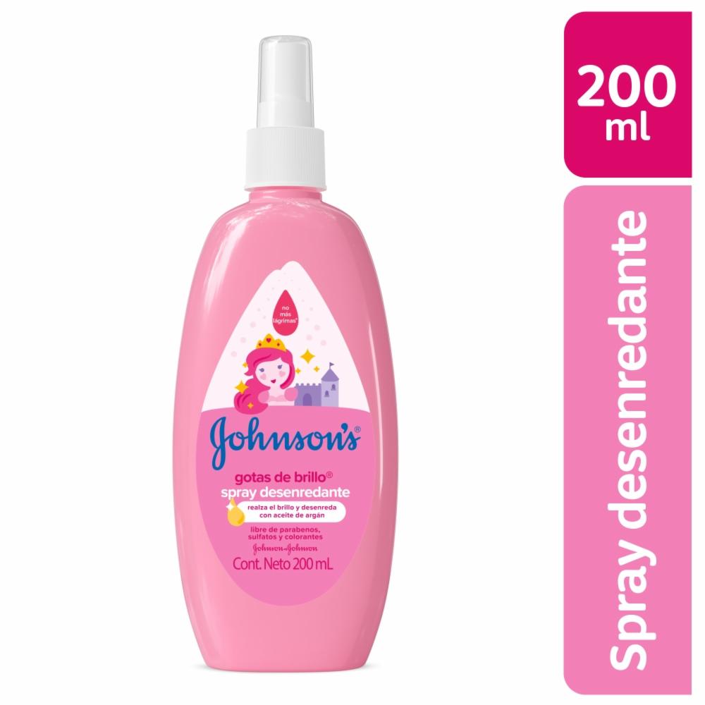 Spray De Peinar Gotas De Brillo JOHNSON'S 200 Ml - Supermaxi