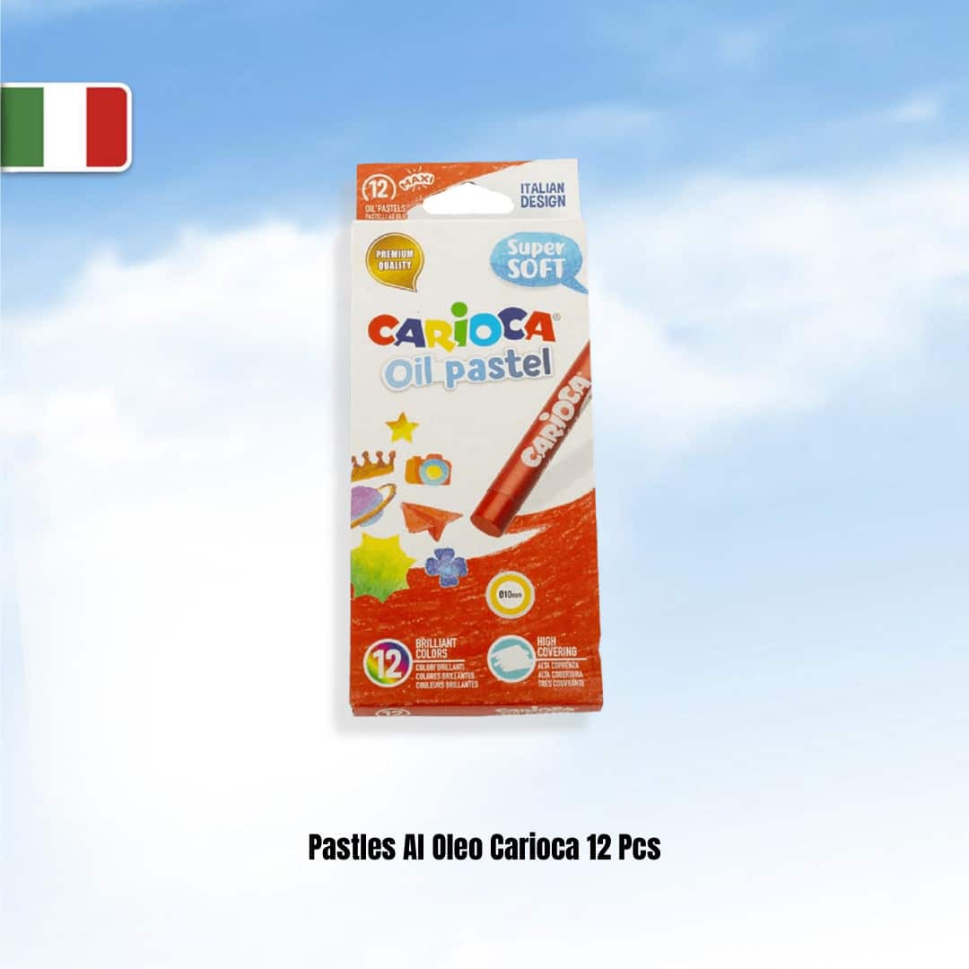 Pastles Al Oleo Carioca 12 Pcs - Supermaxi