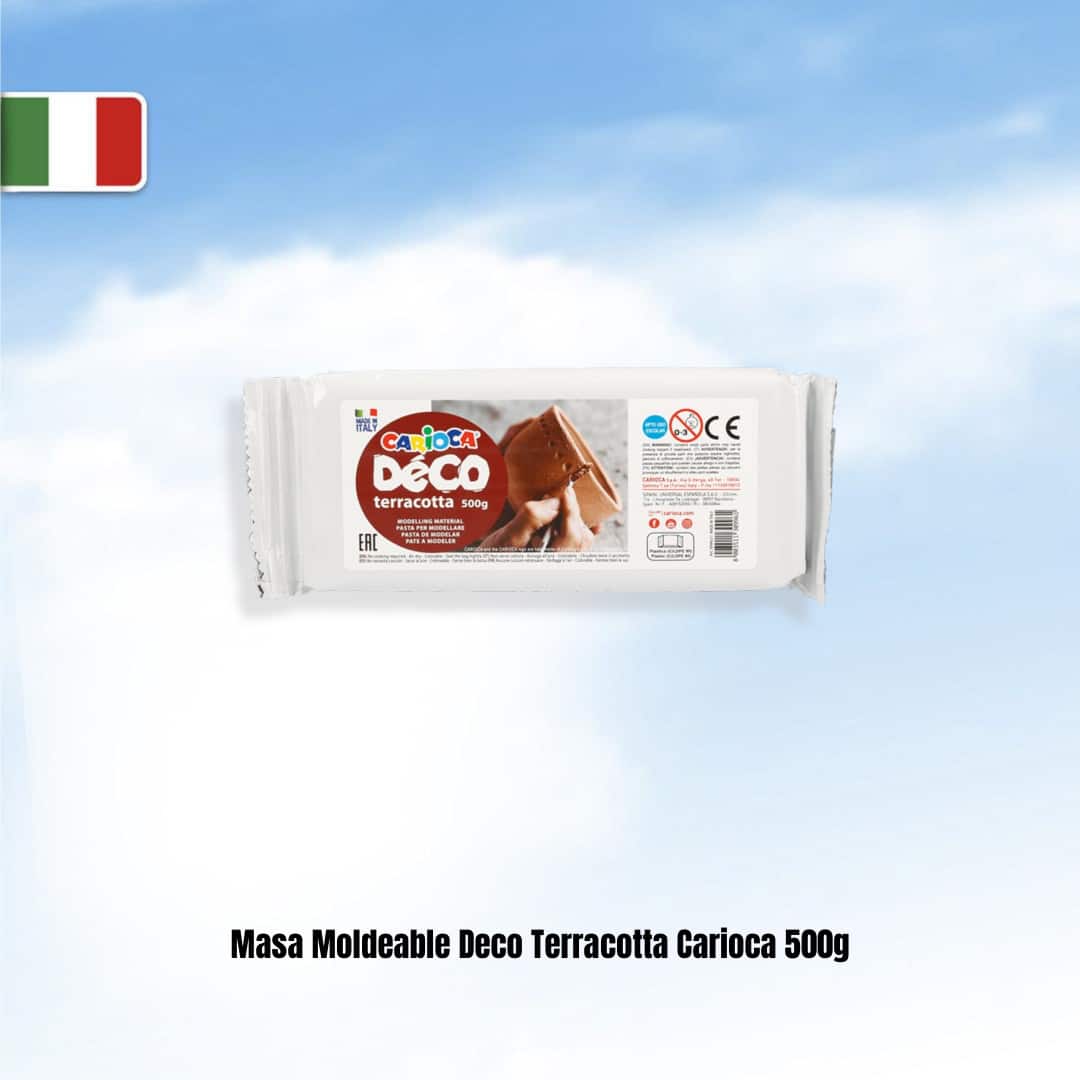 Masa Moldeable Deco Terracotta Carioca 500g - Supermaxi