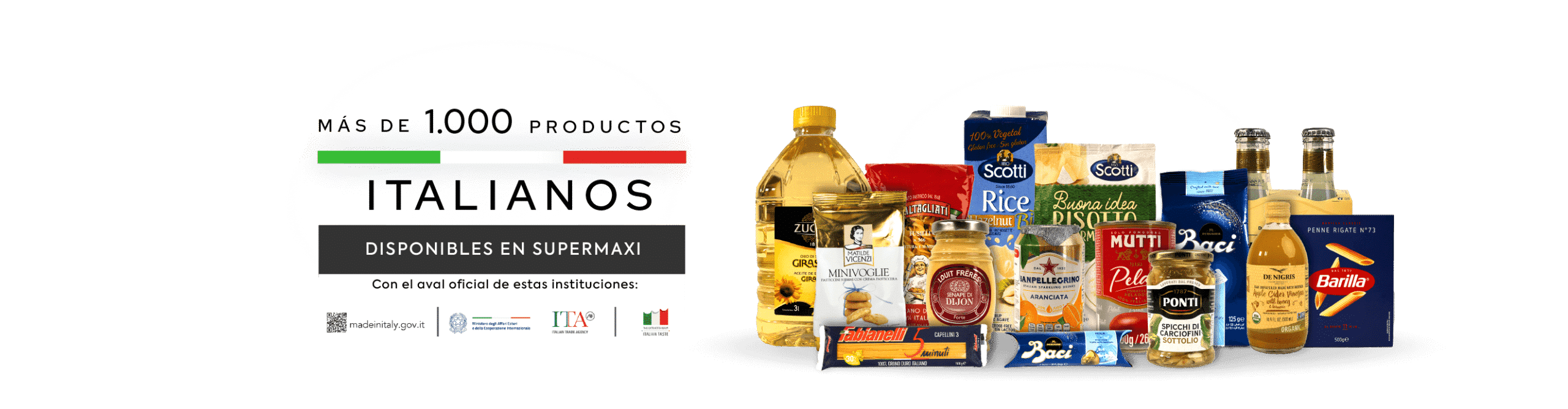 Productos Italianos - Supermaxi