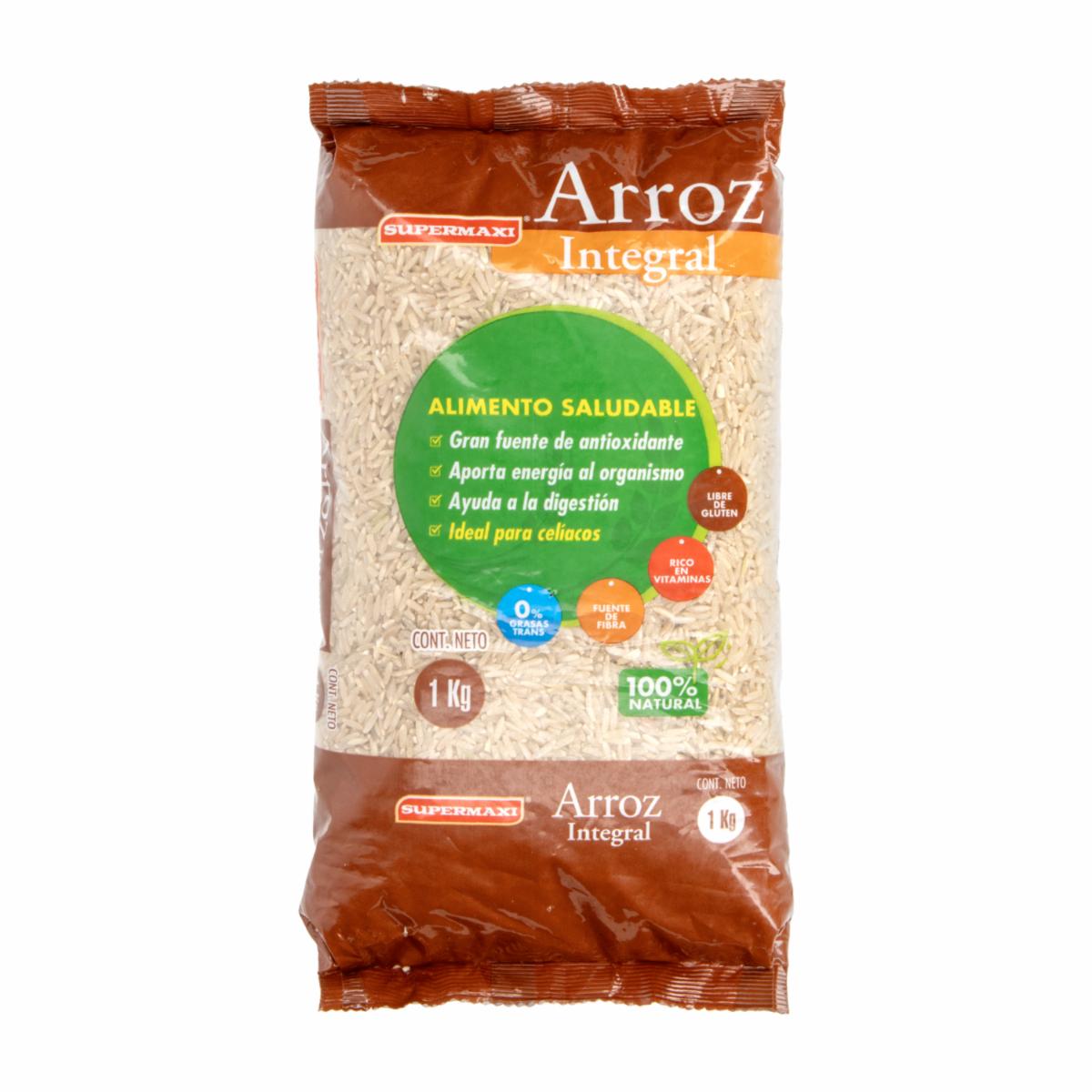 Arroz Integral 100% Natural SUPERMAXI 1000 G - Supermaxi