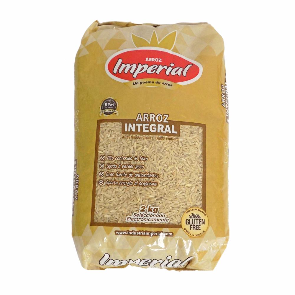 Arroz Integral Clase 1 Libre De Gluten ARROZ IMPERIAL 2 KG - Supermaxi