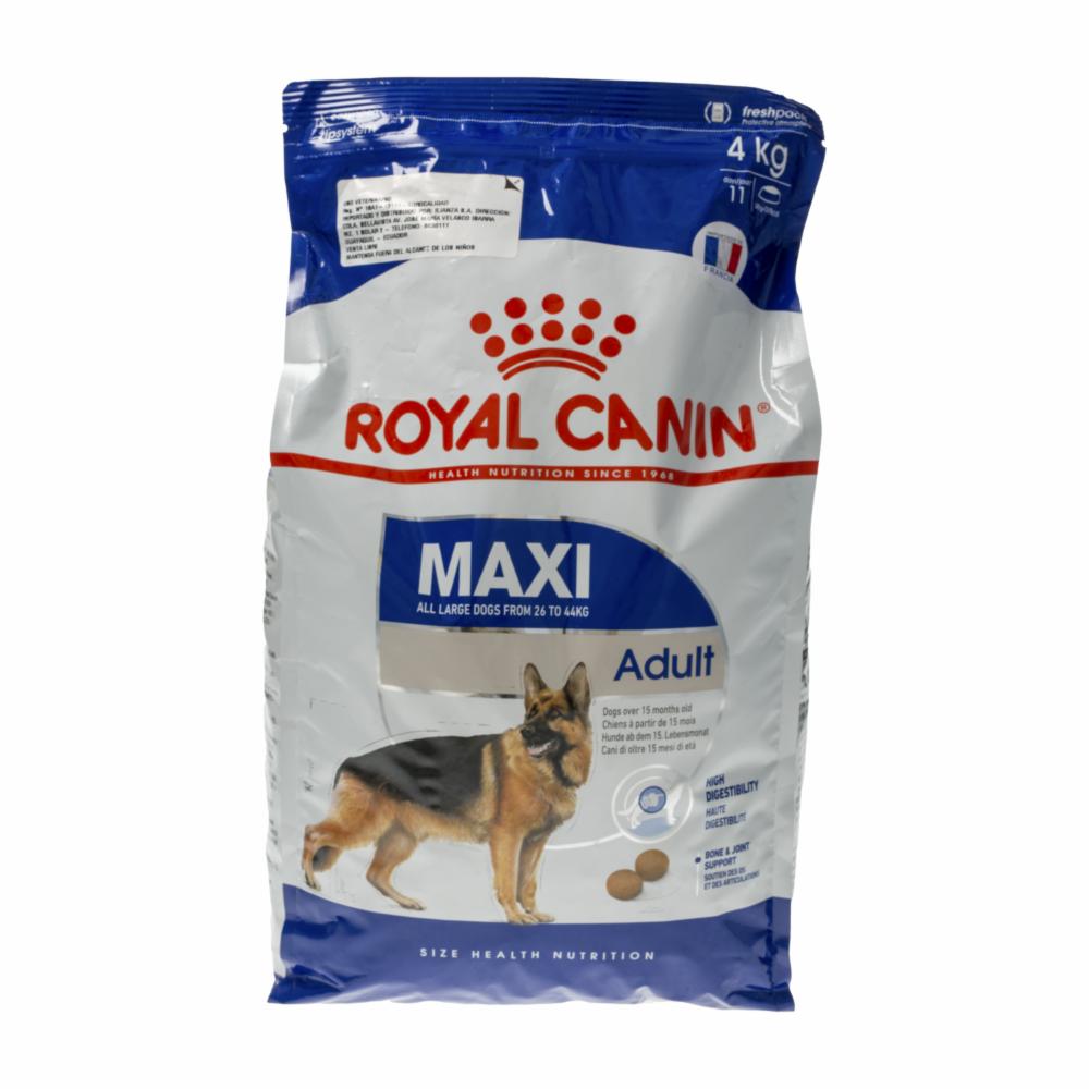 Alimento Para Perros Adultos Shn Maxi ROYAL CANIN 4 Kg - Supermaxi
