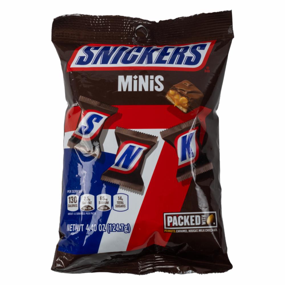 Chocolate Miniaturas SNICKERS 124 G - Supermaxi