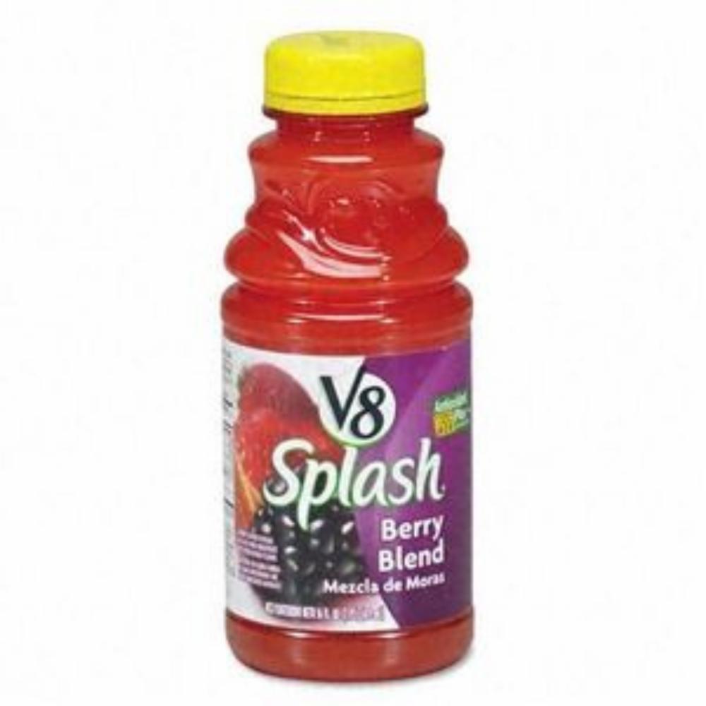 Jugo Splash Berry Blend Frutos Del Bosque V8 473 Ml - Supermaxi