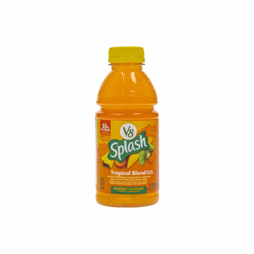 Jugo Splash Tropical V8 473 Ml - Supermaxi