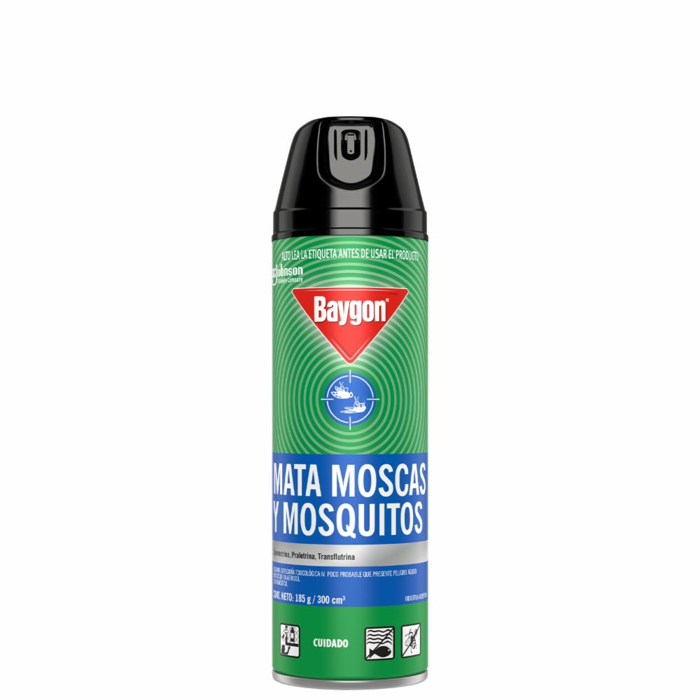 Insecticida Azul Voladores BAYGON 300 Cc - Supermaxi