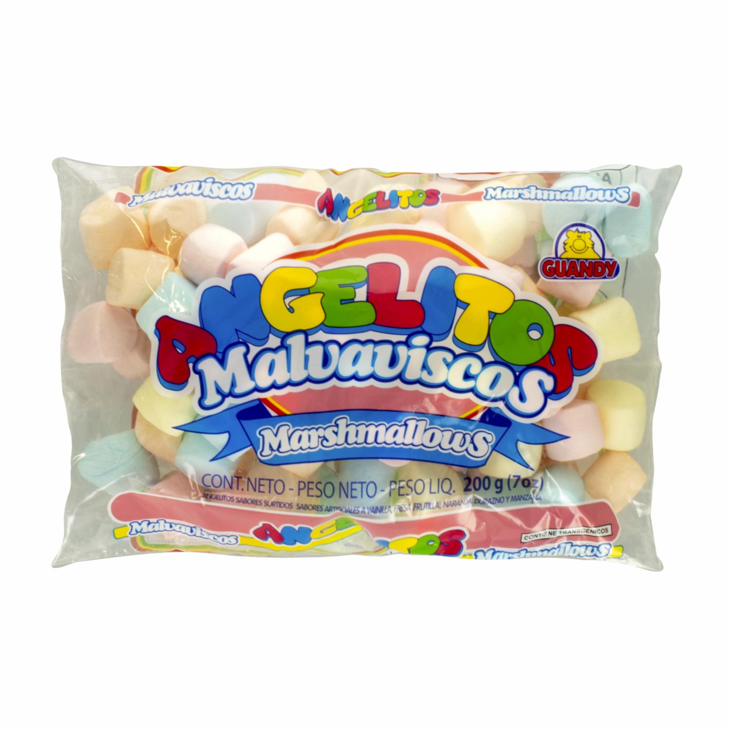 Marshmallows Angelitos Varios Sabores Guandy GUMMIES 200g - Supermaxi