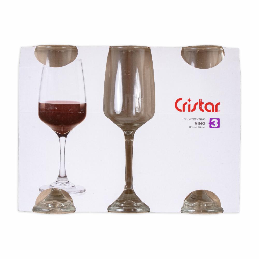 Set De Copas Para Vino Trentino 5480cl3 CRISTAR X 3 Uds - Supermaxi