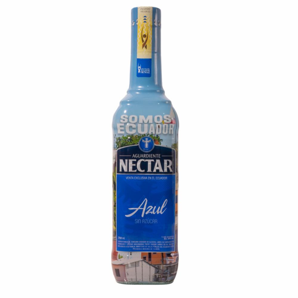 Aguardiente Azul Sin Azúcar NECTAR 750 Ml - Supermaxi