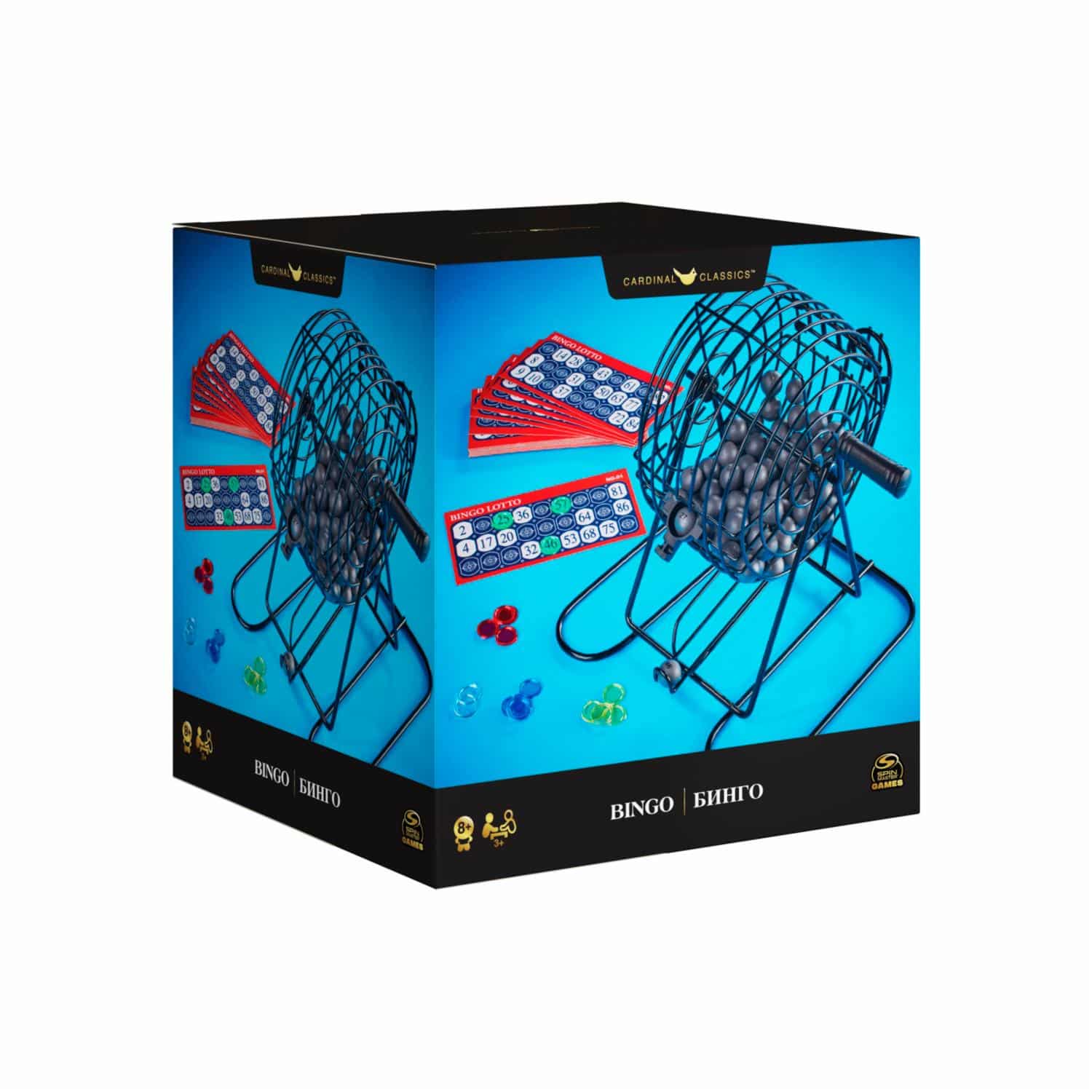 Juego De Mesa Bingo CARDINAL CLASSICS 3 + Jugadores - Supermaxi