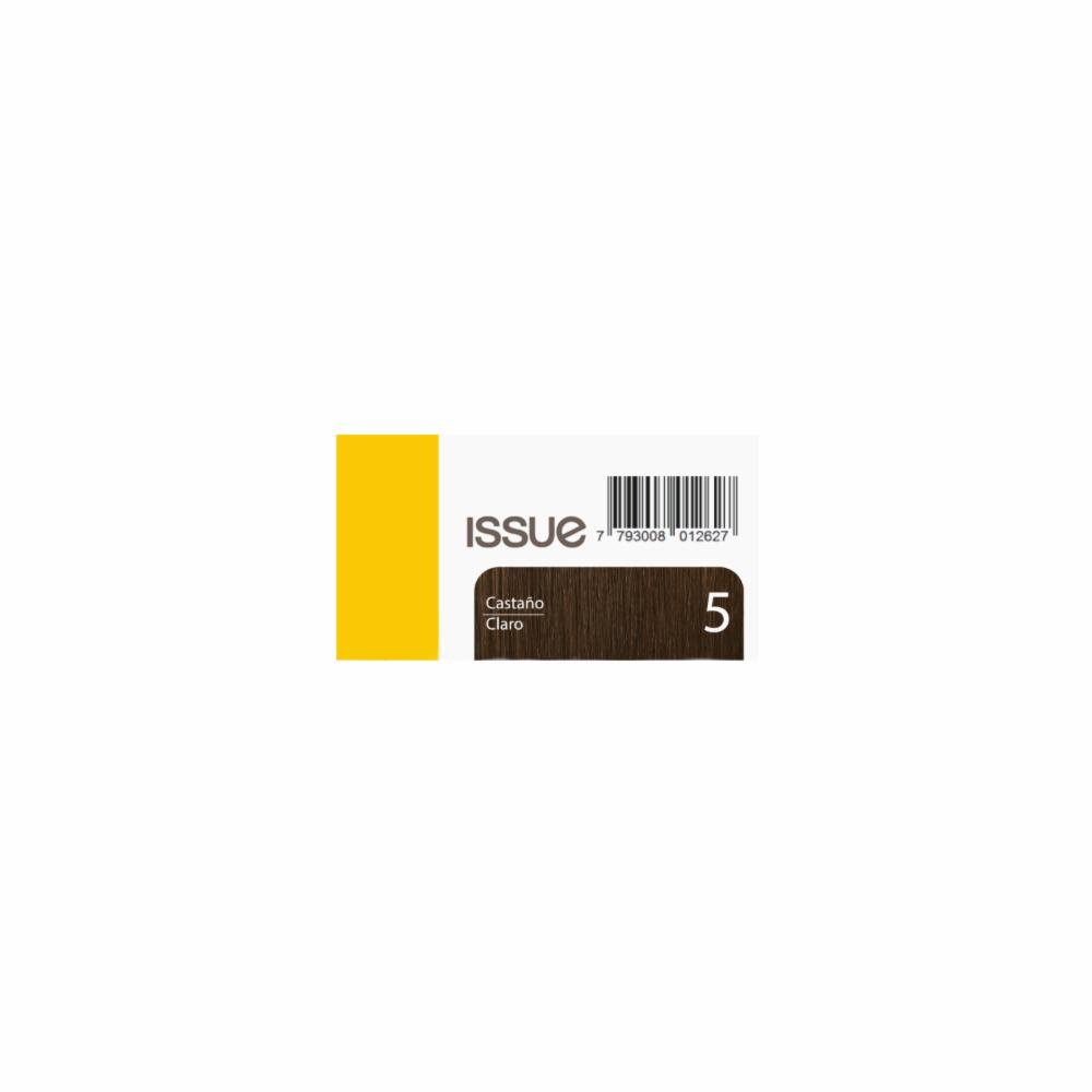 Tinte De Cabello Keratin Color N° 5 Castaño Claro ISSUE 1 Kit - Supermaxi