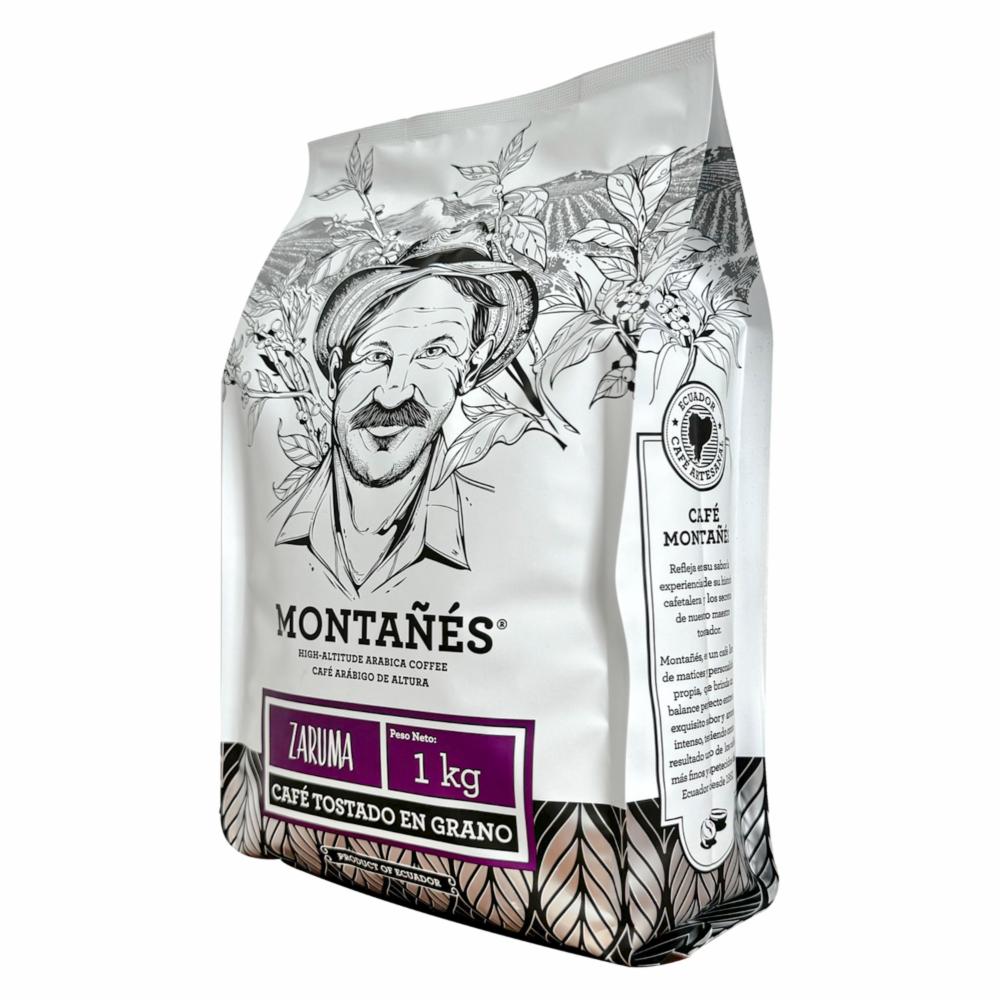 Café En Grano Zaruma Tostado MONTAÑÉS 1 KG - Supermaxi