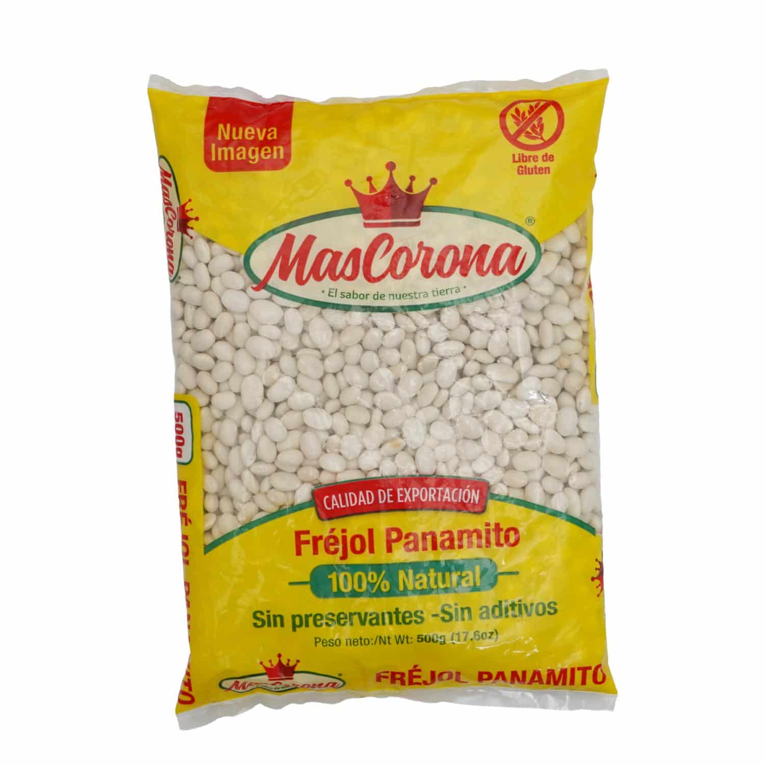 Fréjol Panamito Sin Gluten MAS CORONA 500 G - Supermaxi