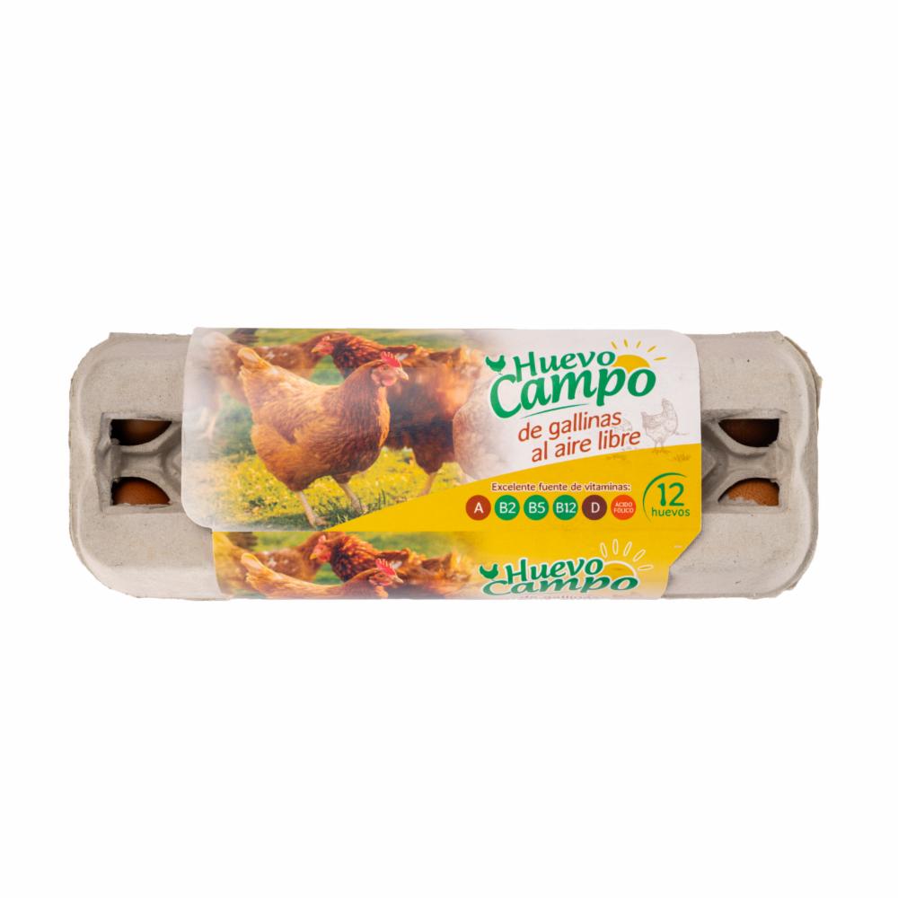 Huevos De Campo De Gallinas Al Aire Libre INDAVES X 12 Uds - Supermaxi
