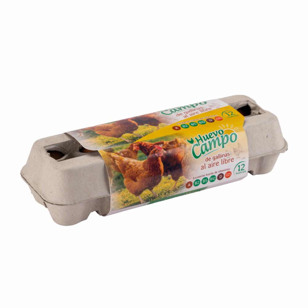 Huevos De Campo De Gallinas Al Aire Libre INDAVES X 12 Uds - Supermaxi