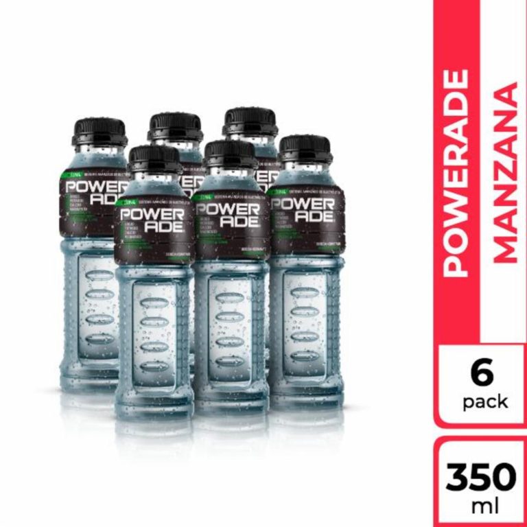 Bebida Isotónica sabor Manzana Clear POWERADE 6 X 350 ml - Supermaxi