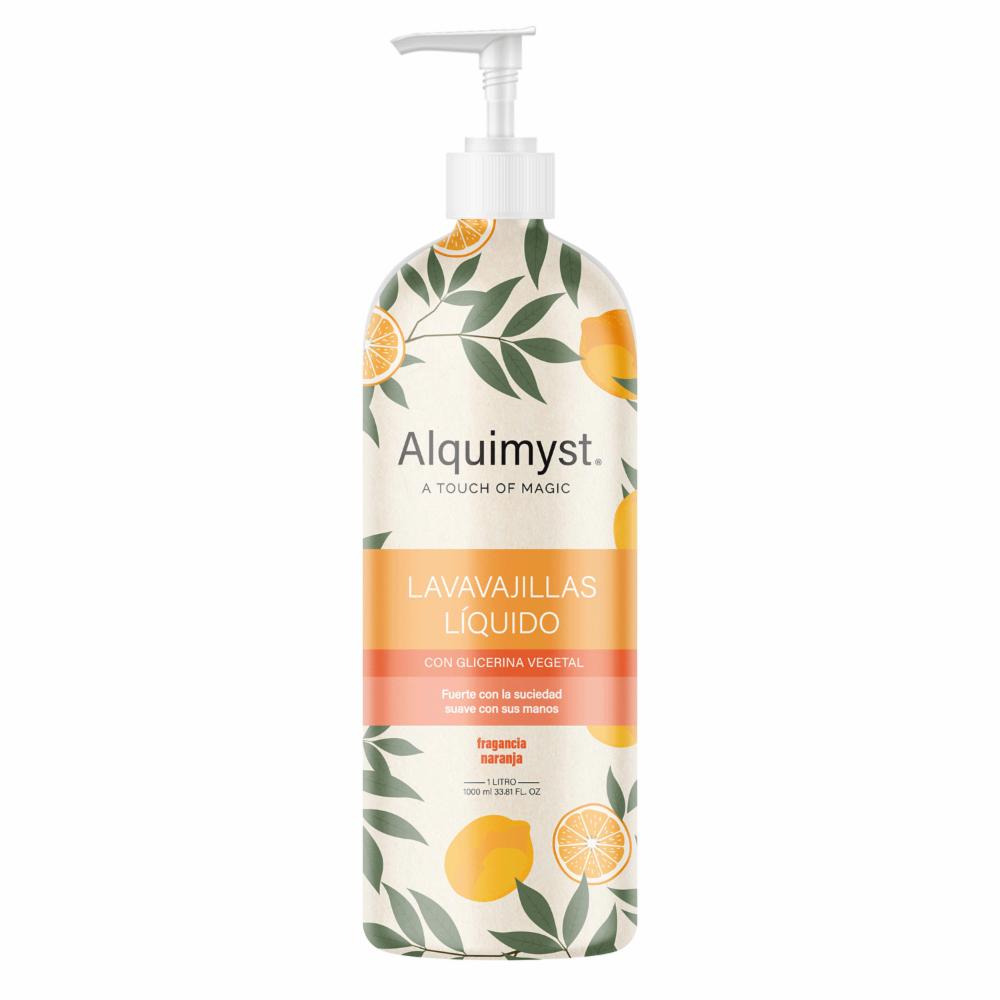 Lavavajilla Líquido Naranja ALQUIMYST 1000 Ml - Supermaxi