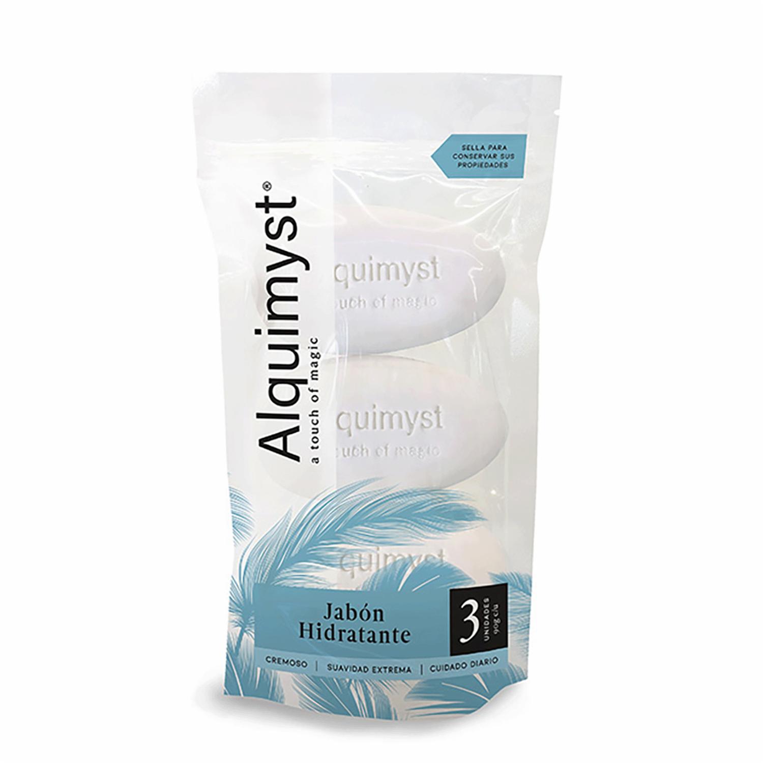 Jabón En Barra Hidratante Suavidad Extrema ALQUIMYST 3X90 G - Supermaxi