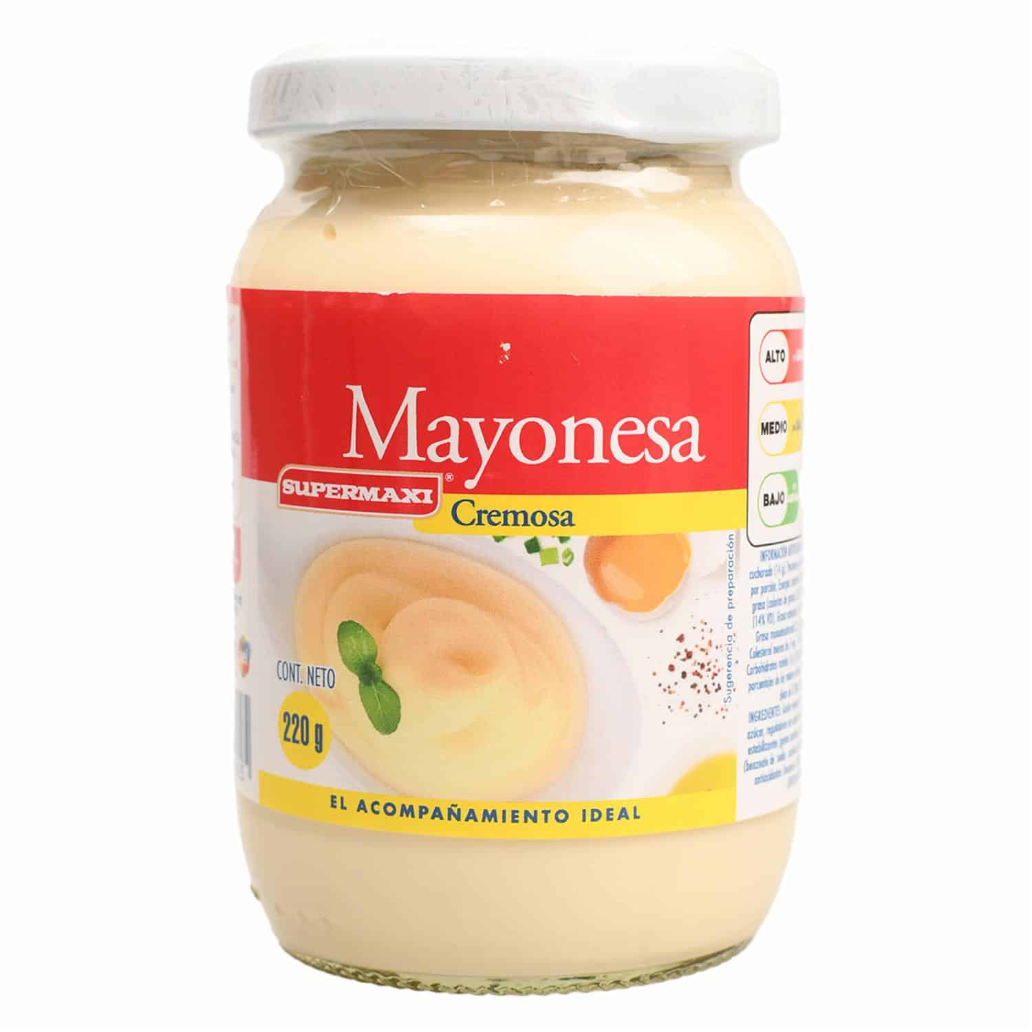 Mayonesa Natural SUPERMAXI 220 G - Supermaxi