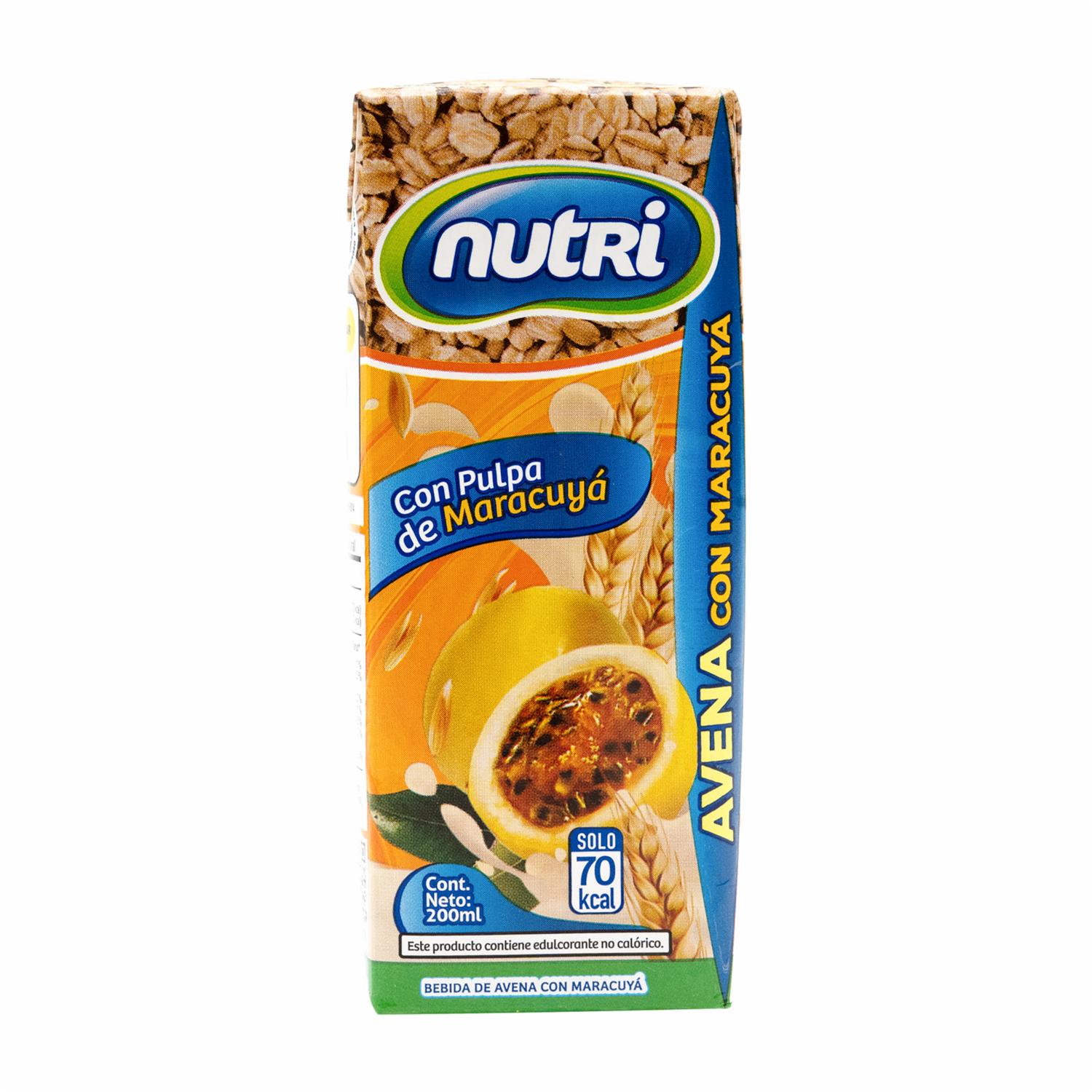 Avena Con Maracuyá Slim NUTRI Tetrapak - Supermaxi