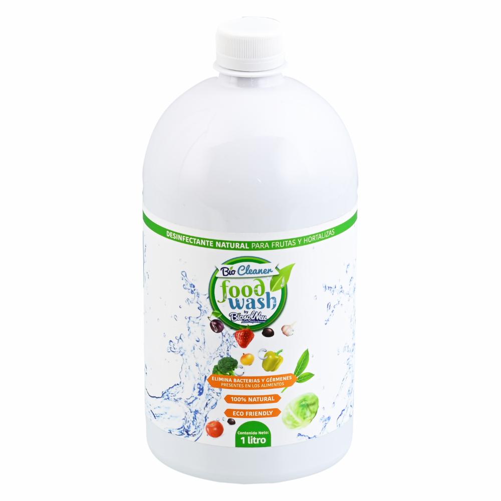 Desinfectantes Food Wash Natural Frutas Y Verduras BIO CLEANER 1 LITRO ...