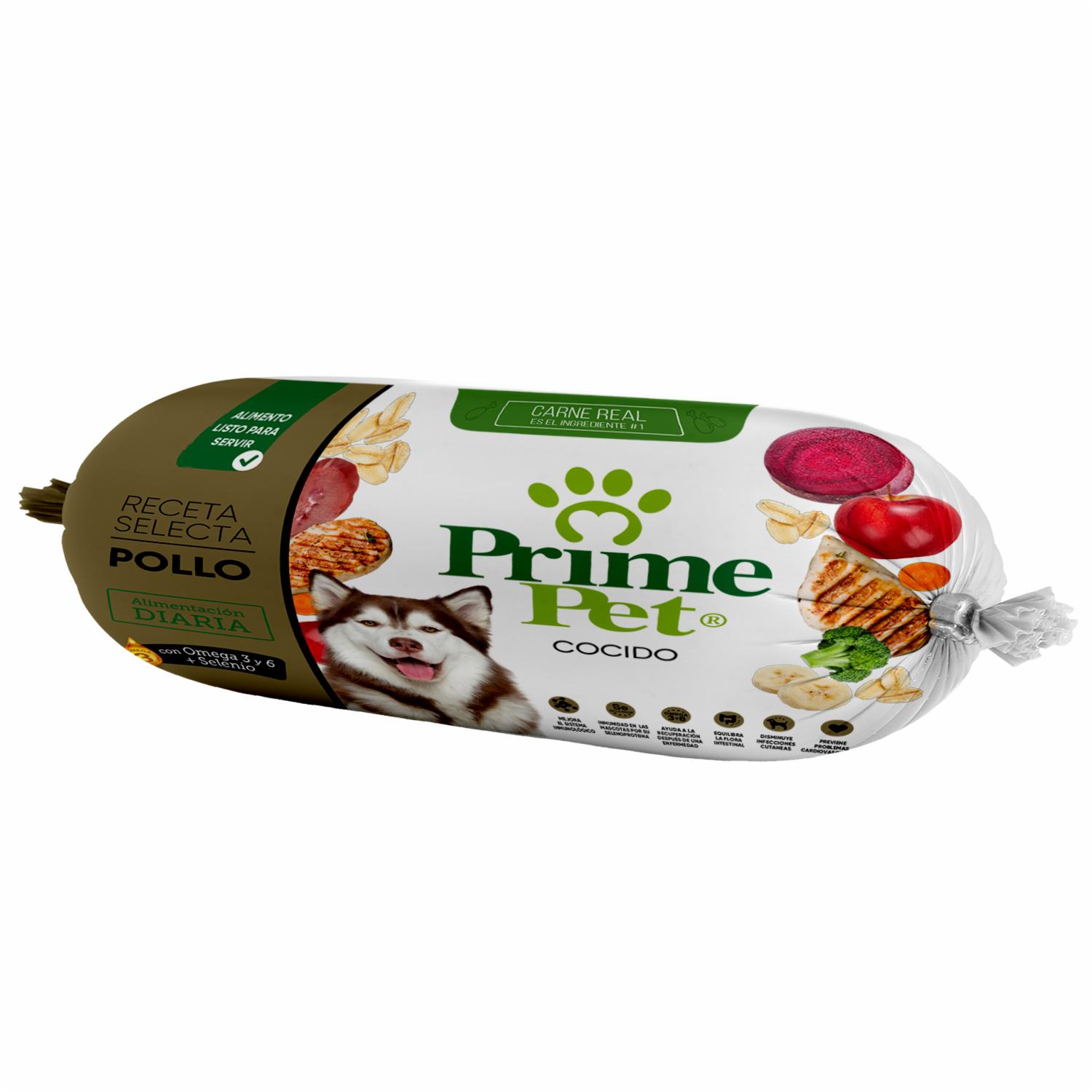 Alimento Para Perros Cocido De Pollo PRIME PET 250 G - Supermaxi
