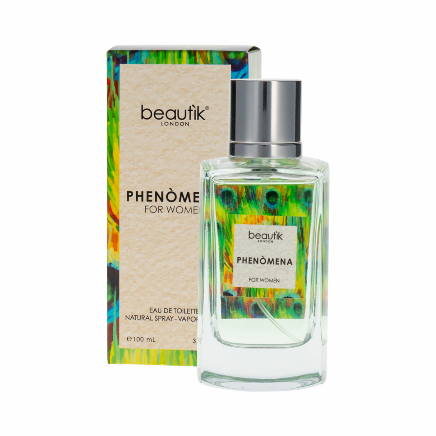 Fragancia Para Dama Phenomena BEAUTÌK LONDON EDT 100 Ml - Supermaxi