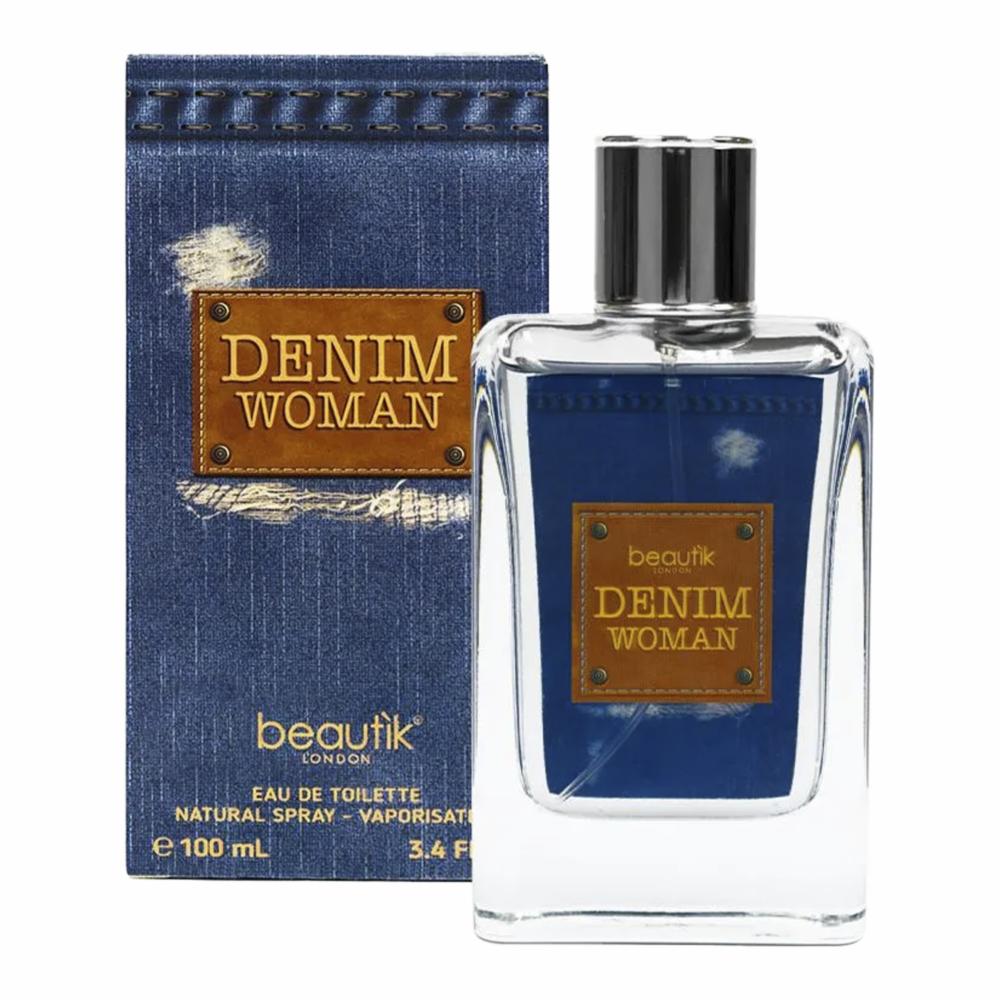 Fragancia Para Dama Denim BEAUTÌK LONDON EDT 100 Ml - Supermaxi