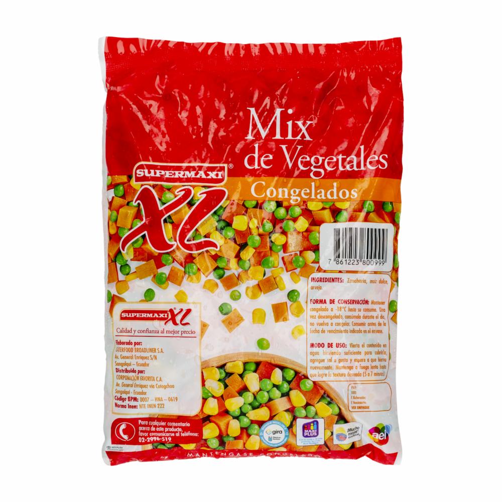 Mix De Vegetales Frescos Congelados SUPERMAXI 1000 G - Supermaxi