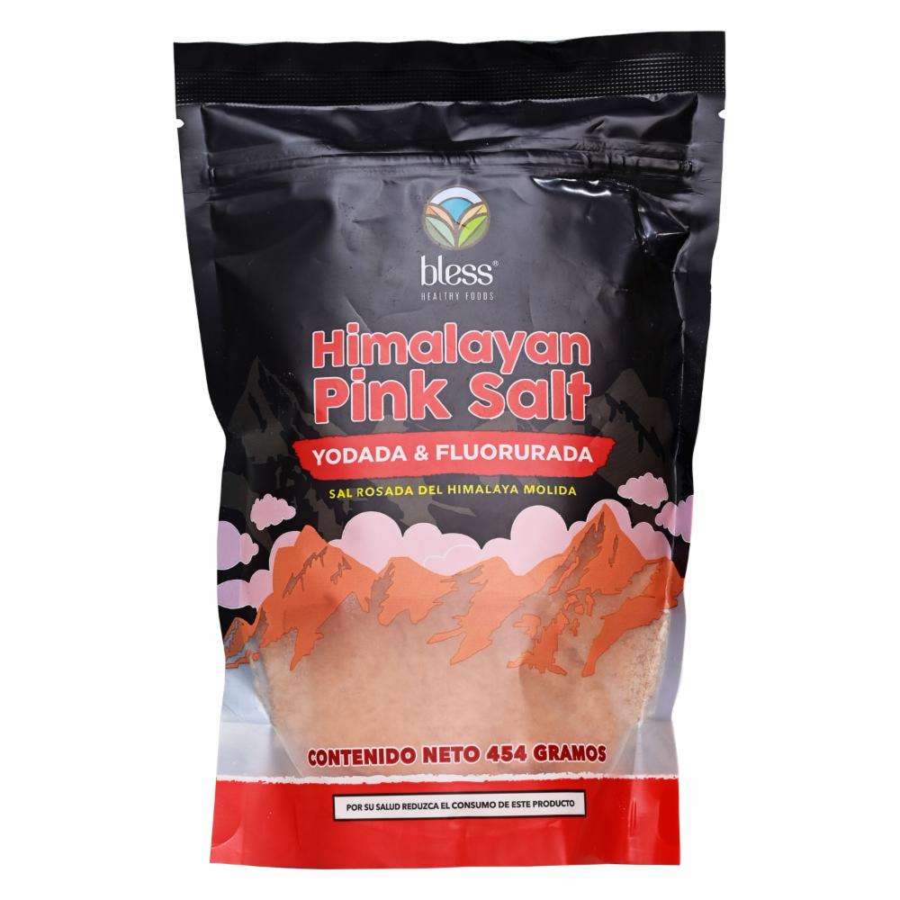 Sal De Himalaya Molida Yodada & Fluorurada BLESS 454 G - Supermaxi