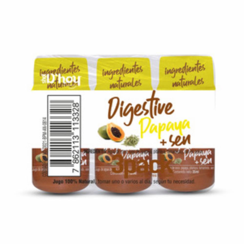 Shot Digestivo D`HOY 3 x 35 ml - Supermaxi