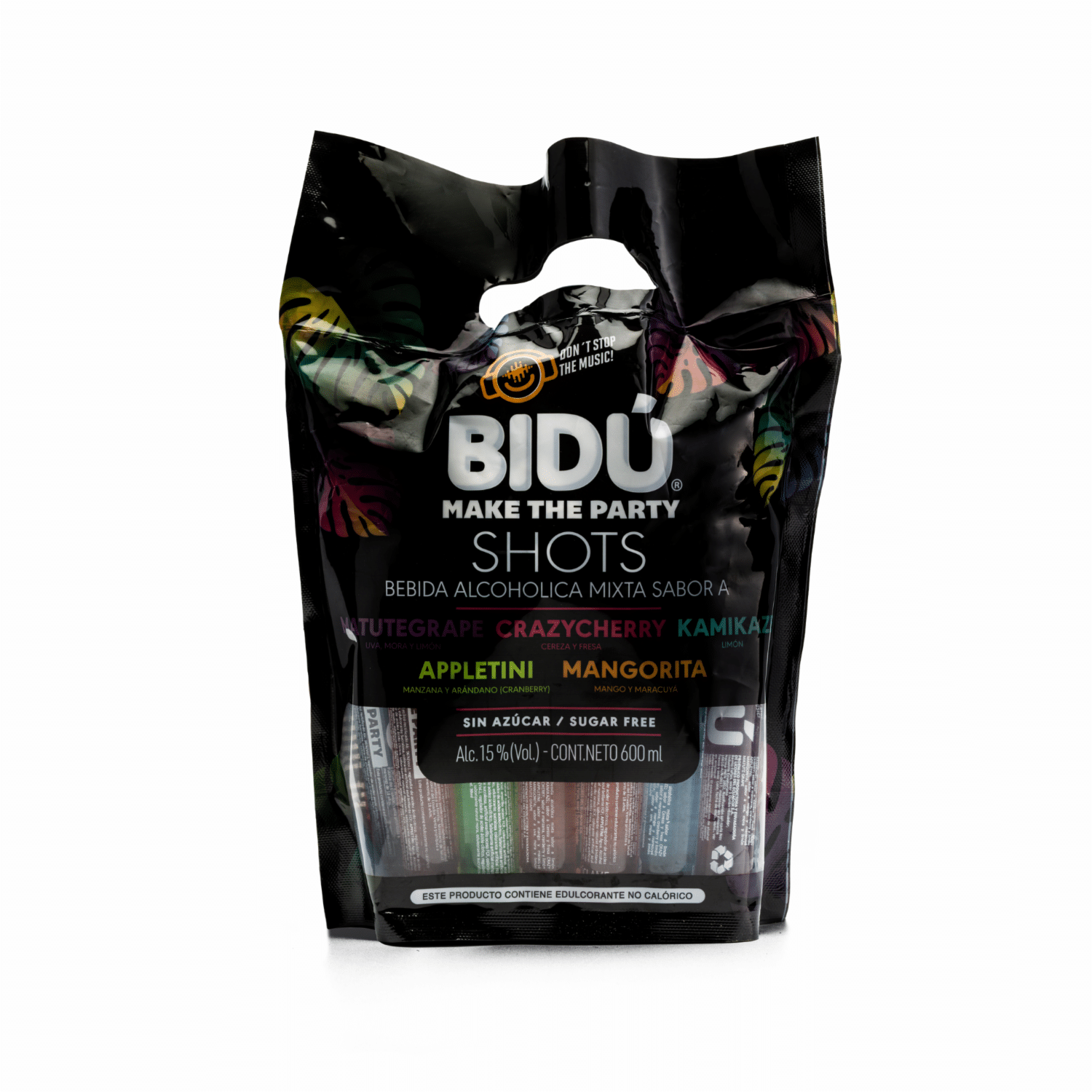 Shots De Vodka Sabores BIDÚ 600 ML - Supermaxi