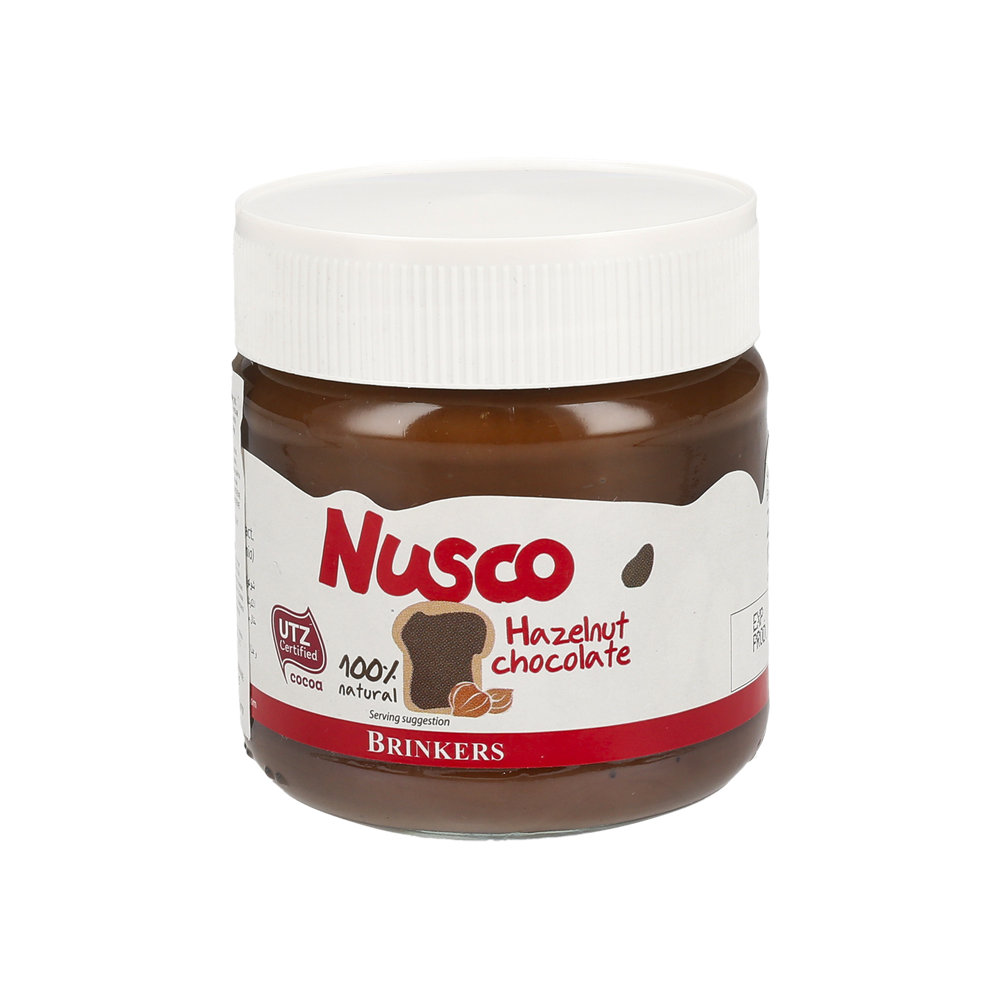 Chocolate Con Leche Y Avellanas NUSCO Frasco - Supermaxi