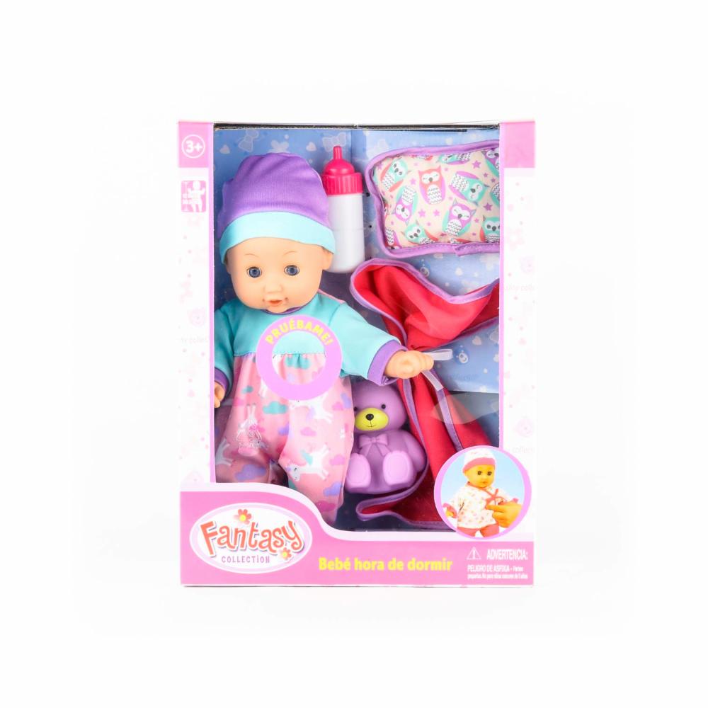 Muñeca Bebé FANTASY Incluye Accesorios - Supermaxi