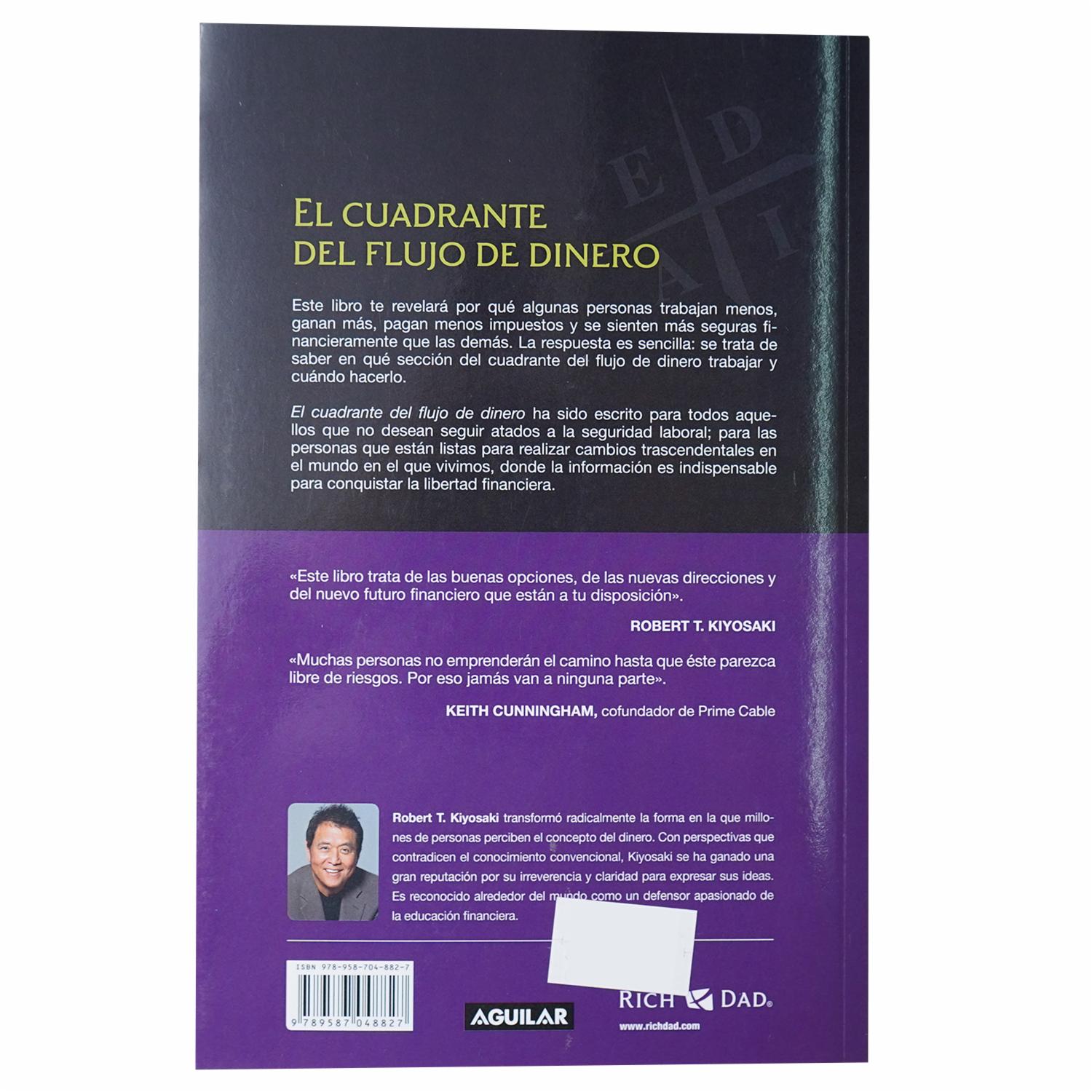 Libro El Cuadrante Del Flujo De Dinero AGUILAR 351 Páginas - Supermaxi