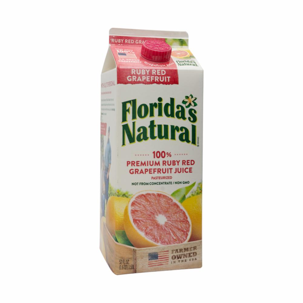 Jugo De Toronja Roja FLORIDA'S NATURAL Tetrapak - Supermaxi