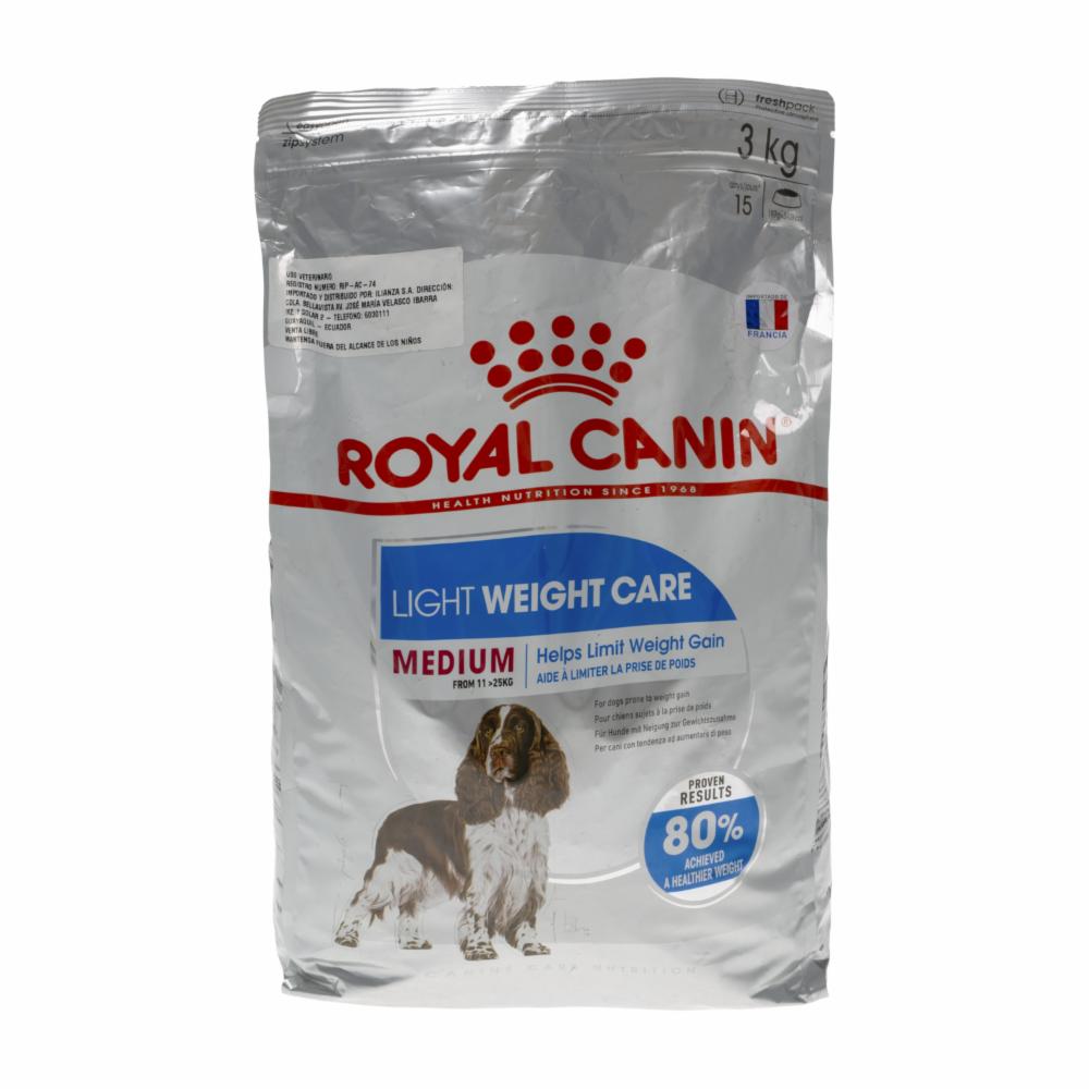 Alimento Para Perros Control Peso Medium ROYAL CANIN 3000 G - Supermaxi
