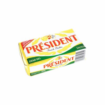 Mantequilla Con Sal PRESIDENT Caja - Supermaxi