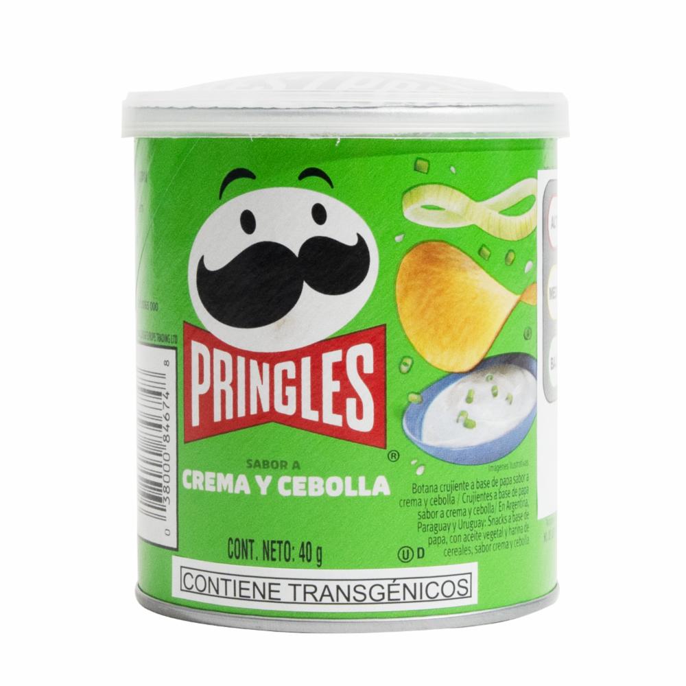 Patatas Crema & Cebolla PRINGLES 40 G - Supermaxi