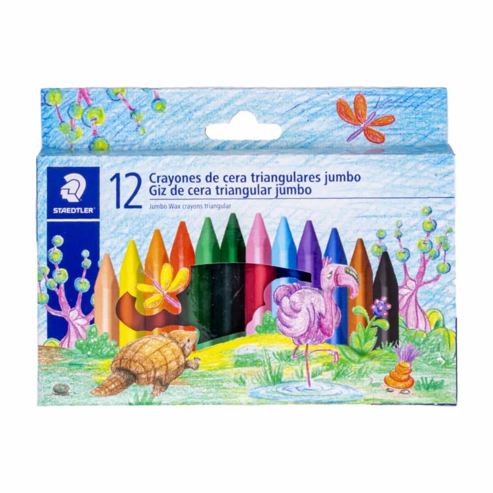 Crayón Triangular Jumbo De Colores STAEDTLER Pequeno - Supermaxi