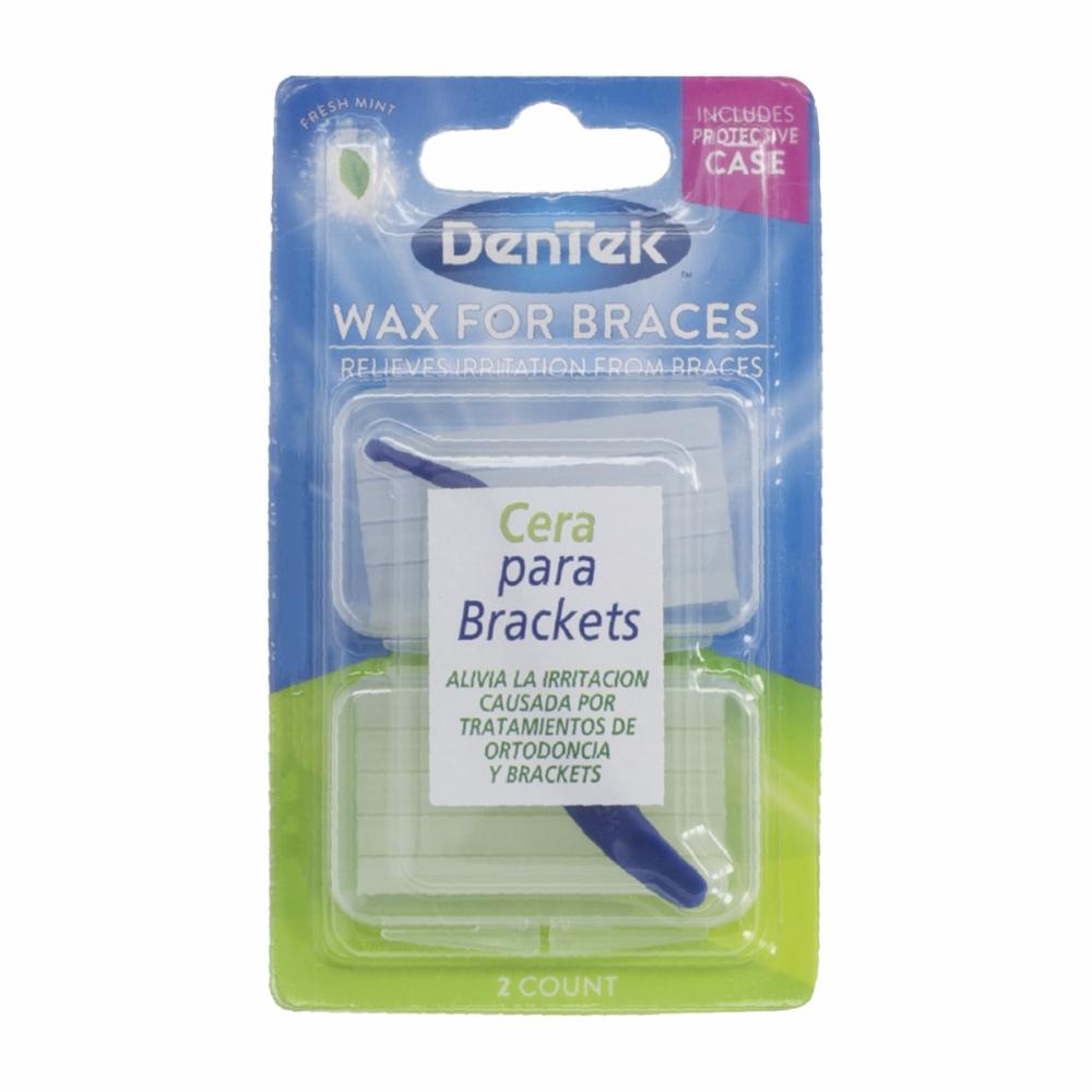 Cera Para Brackets Fresh Mint DENTEK Pack X2 U - Supermaxi