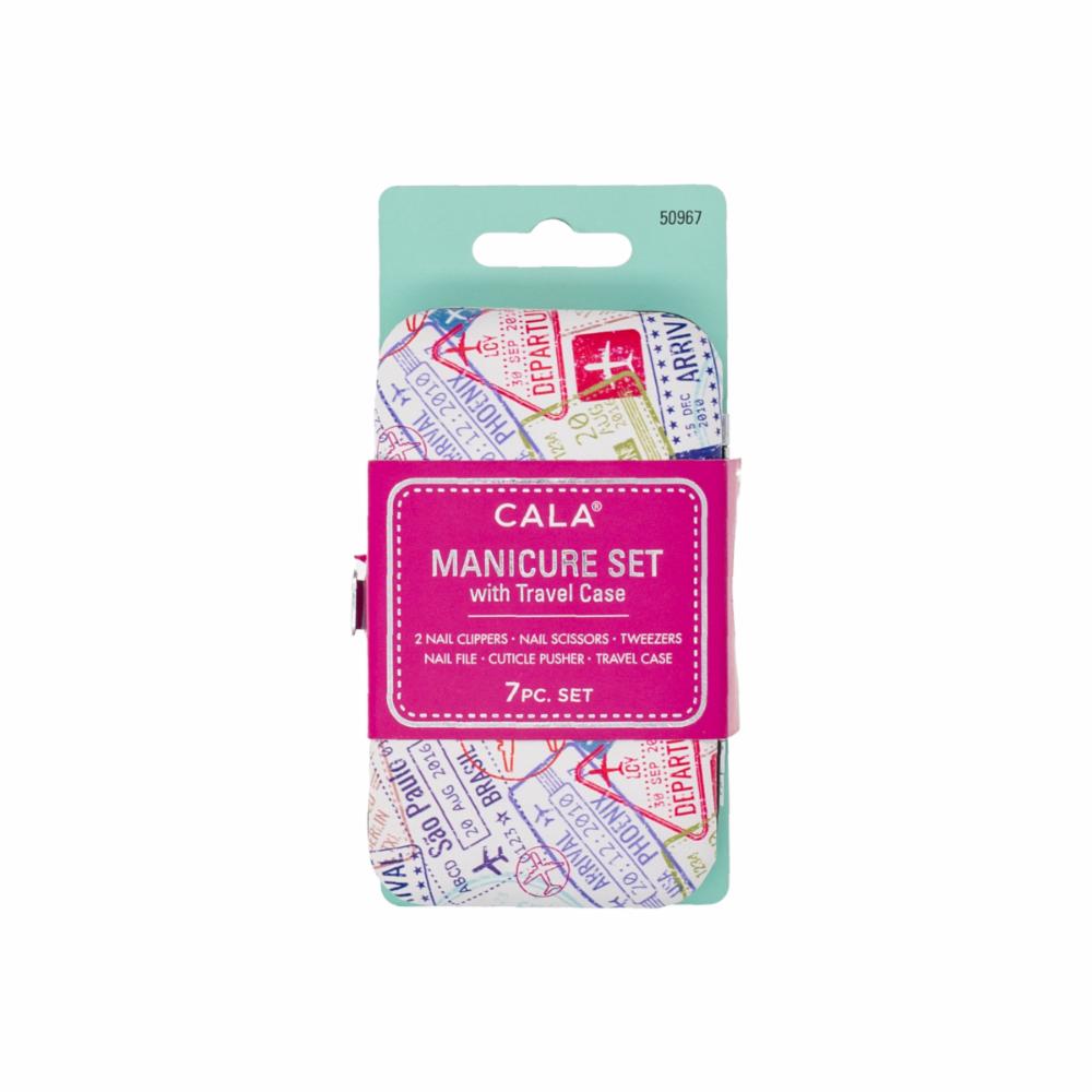 Set De Manicure W/Travel Case CALA Set X7 - Supermaxi