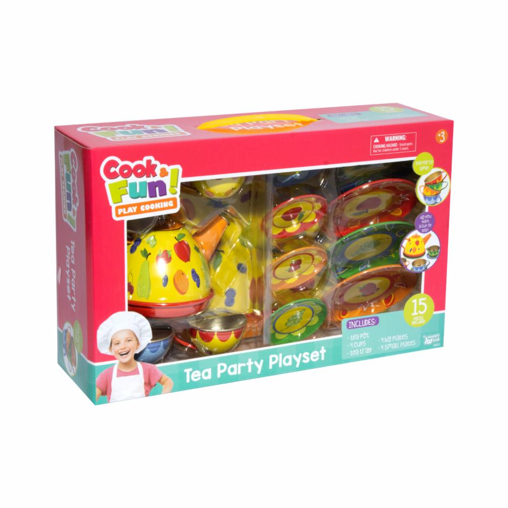 Juego Set De Te HAPPY LINE Cook Fun - Supermaxi