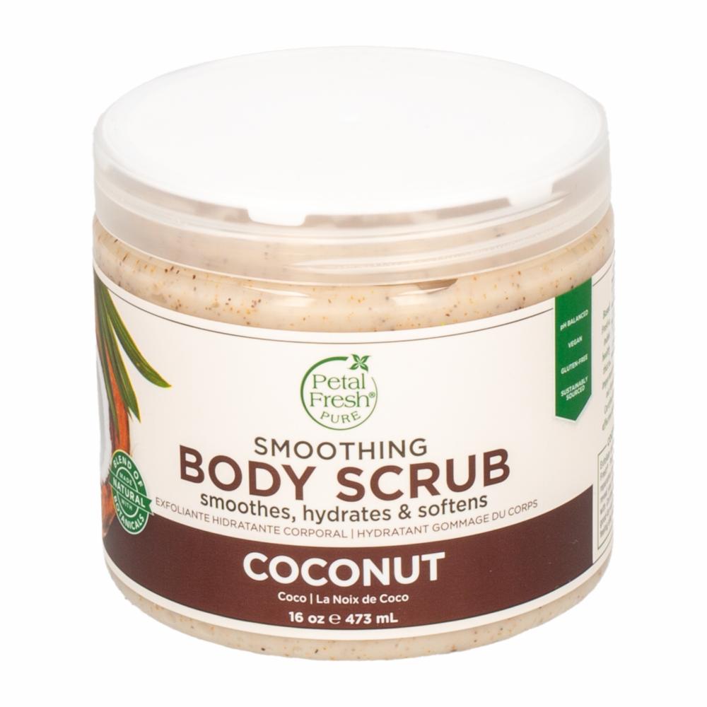 Exfoliante Corporal Hidratante De Coco PETAL FRESH PURE 473 Ml - Supermaxi