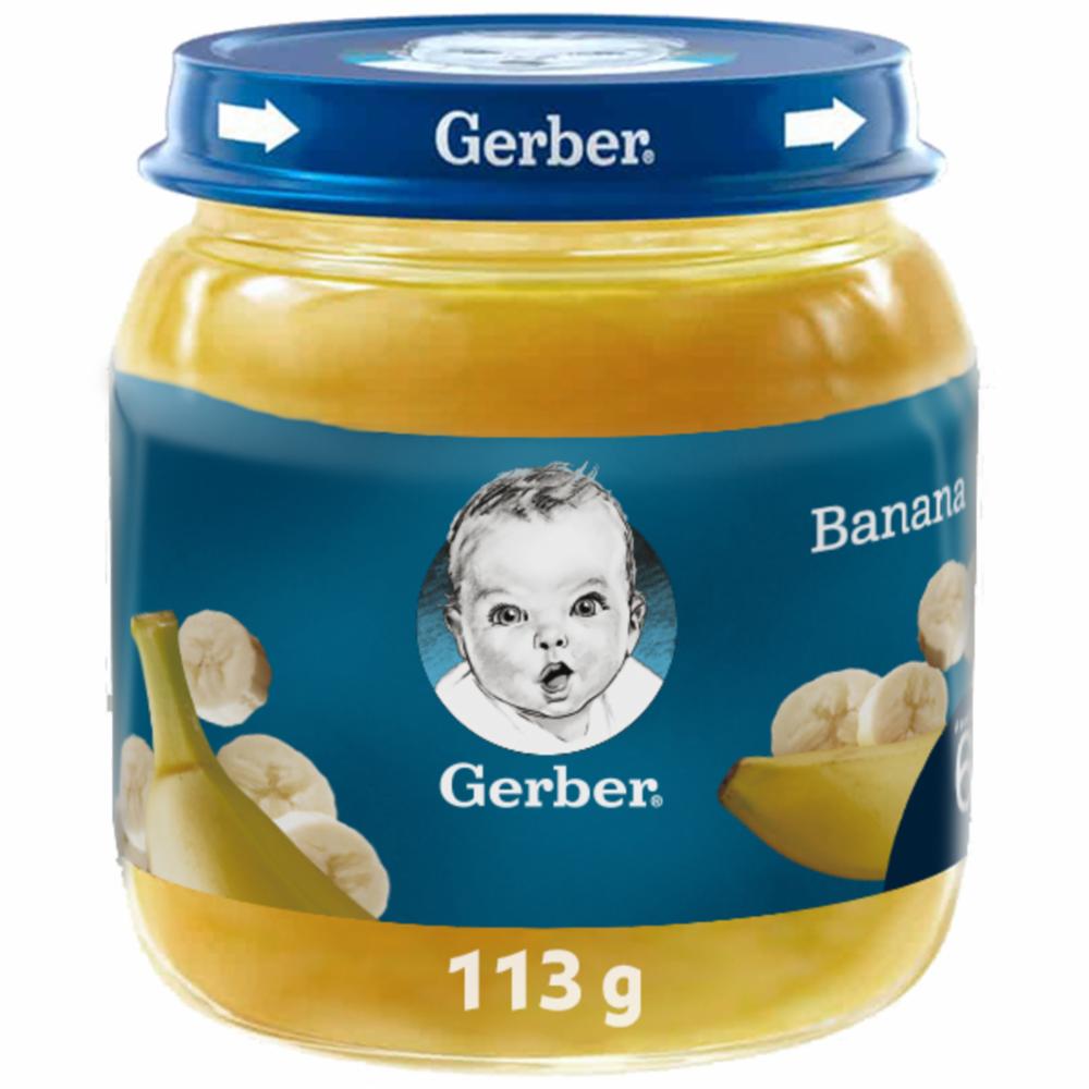 Alimento A Base De Puré De Banano GERBER 113 G - Supermaxi