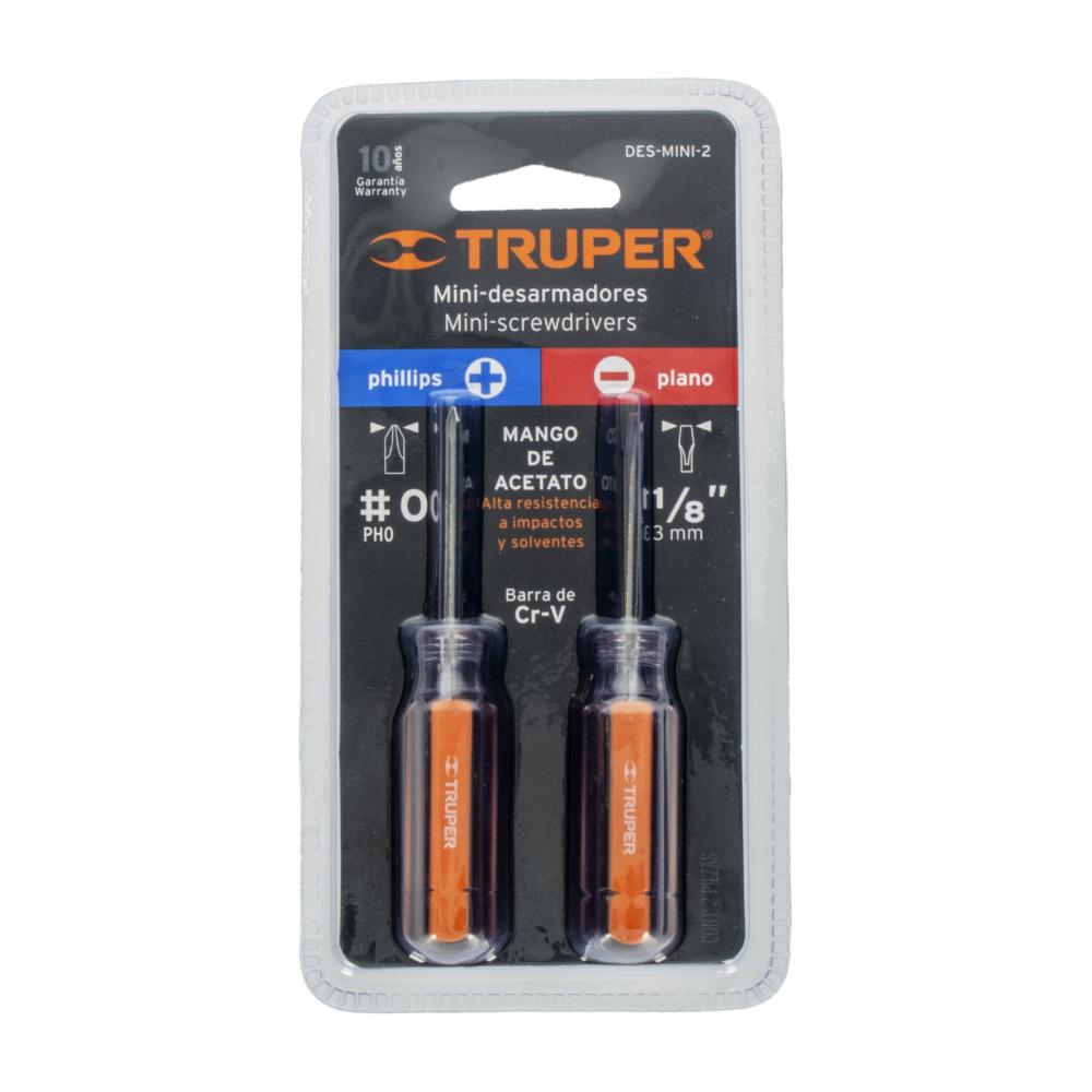 Juego De 2 Piezas 9Cm Mini-Desarmadores 9Cm PRETUL Unidad - Supermaxi