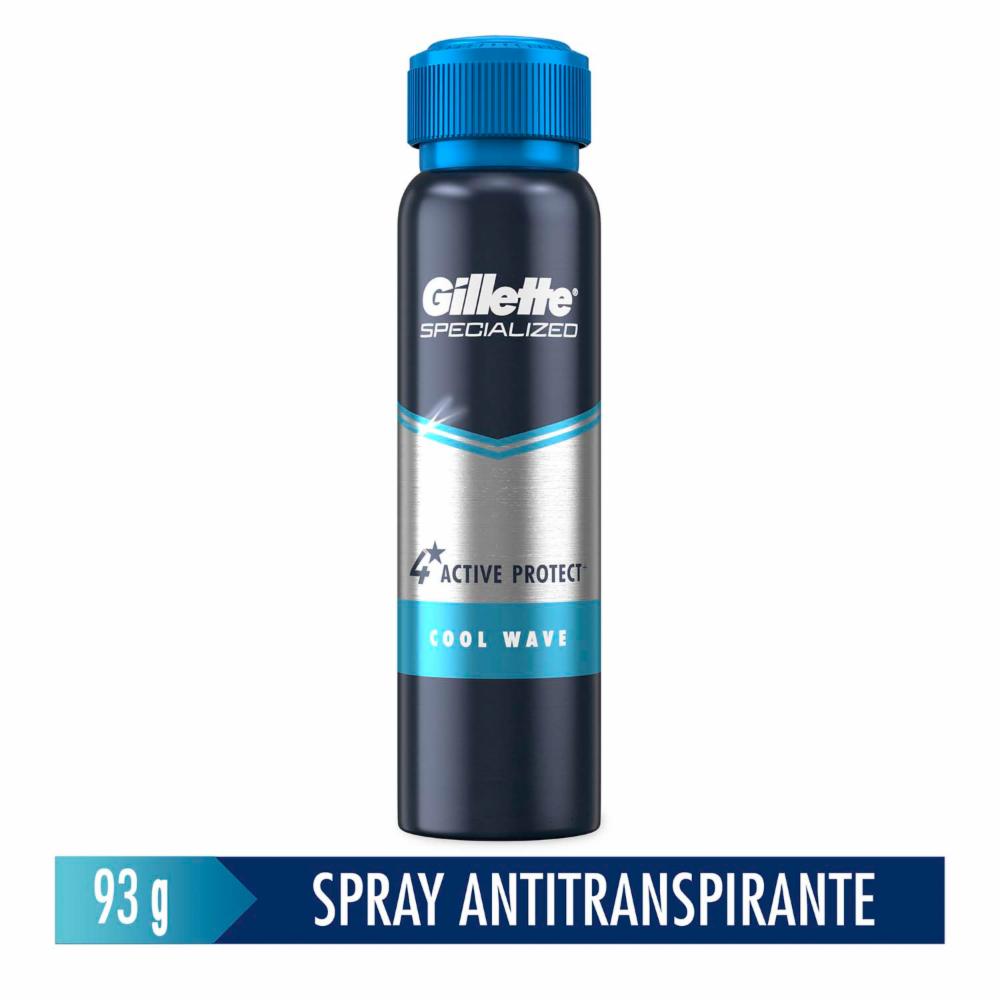 Spray Antitranspirante Specialized Cool Wave GILLETTE 150 Ml - Supermaxi